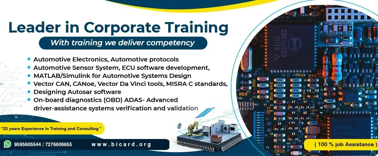 Bicard Embedded C/C++ Course Traininig Institute Pune